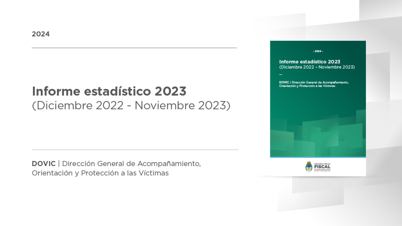 La DOVIC presenta su informe estadístico anual: analiza las principales ...
